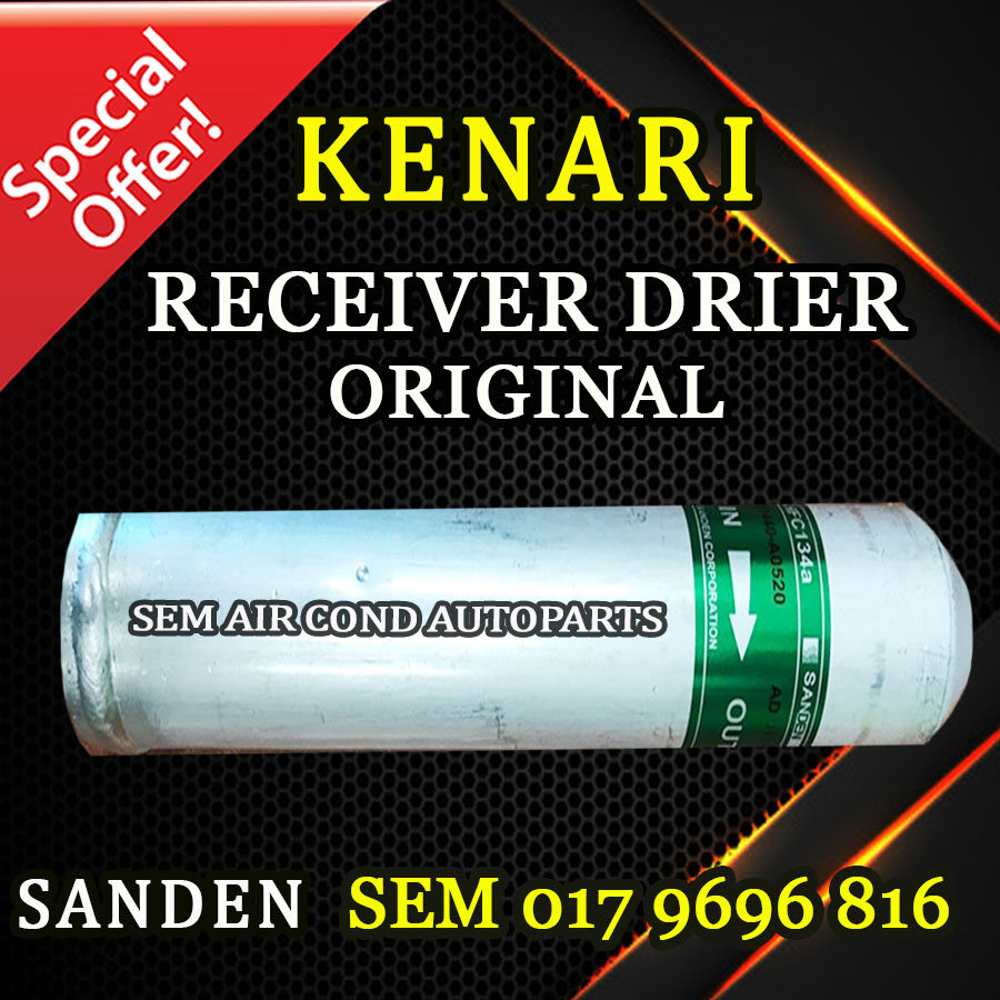 PERODUA KENARI ORIGINAL SANDEN RECEIVER DRIER/ FILTER DRYER (CAR ...