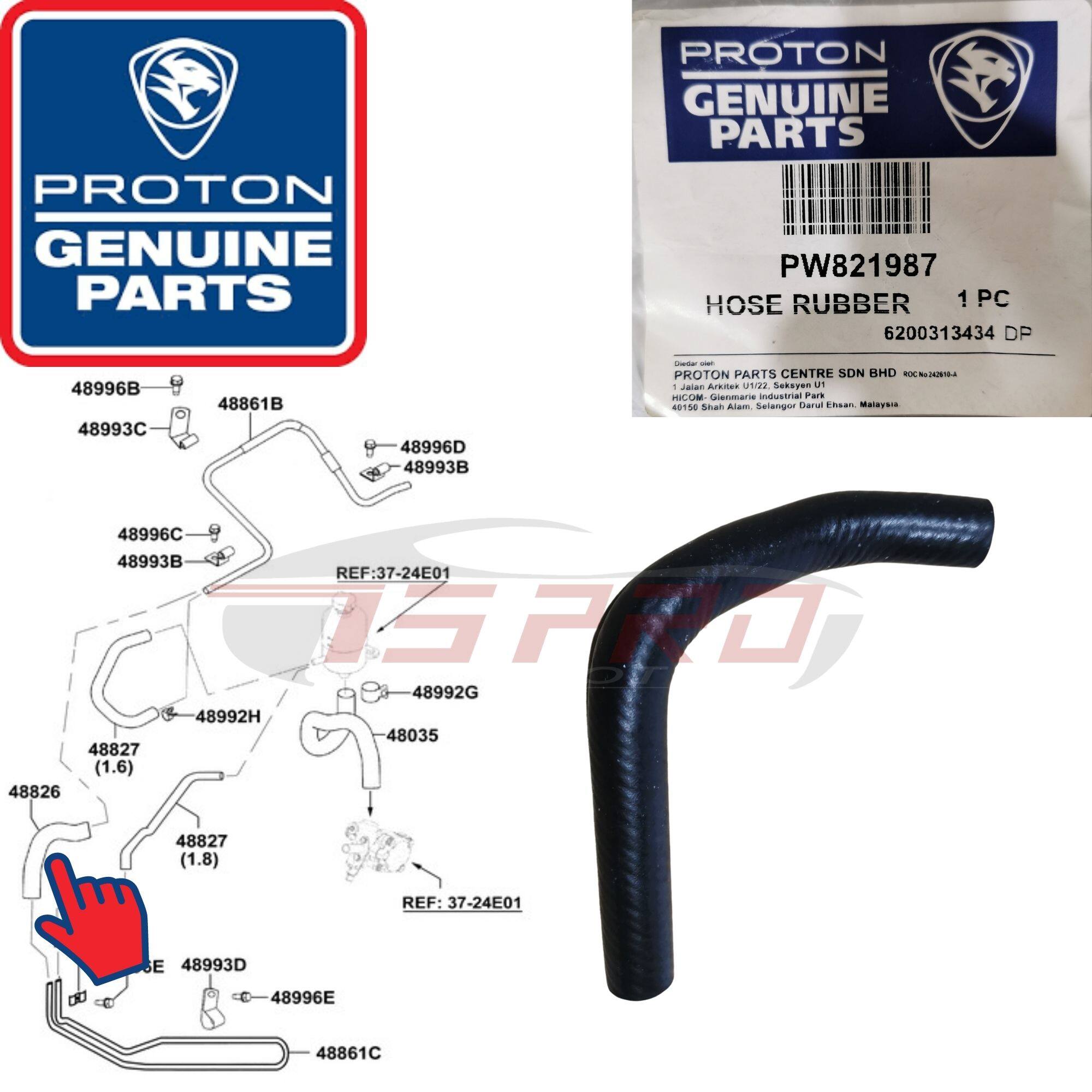 Proton Gen2 / Old Persona First model Genuine Power Steering Short Hose ...