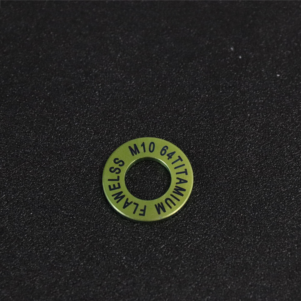 Flawless-Ti Gr5ไทเทเนียมแบนเครื่องซักผ้า M6 M8 M10ที่มีอยู่ - Flawless ...