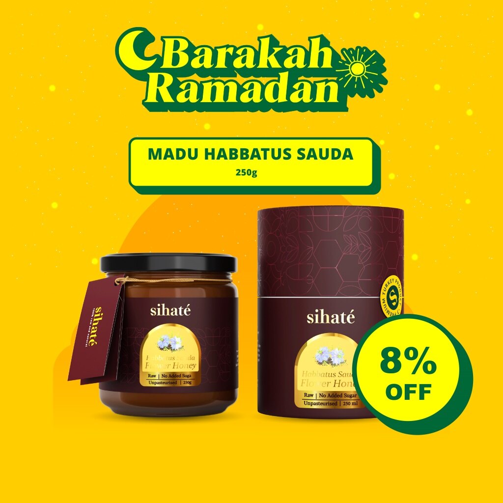 🔥 MADU BUNGA HABBATUS SAUDA 🔥 Madu Sauda Sihate - Sauda Flower Honey ...
