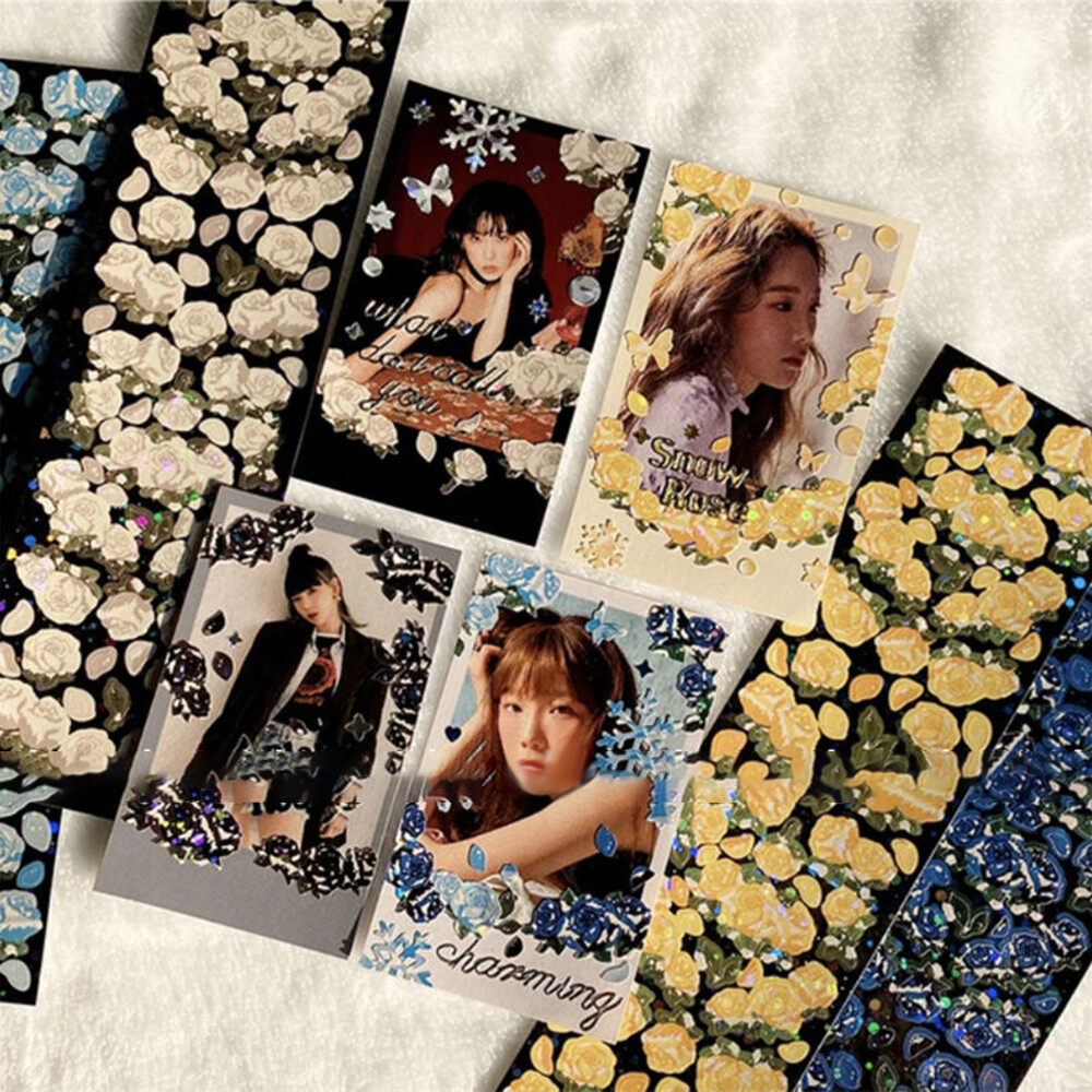 Sanhe INS Rose สติกเกอร์ตกแต่งภาพถ่ายการ์ด DIY ของคุณ - sanhe fashion jewelry - ThaiPick