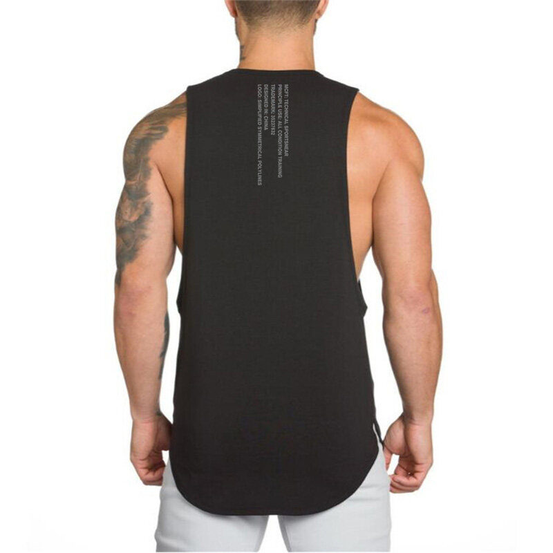 Muscleguys Brand Gym Clothing Fitness Tank Top Men Undershirt Sleeveless shirt Summer Muscle ...