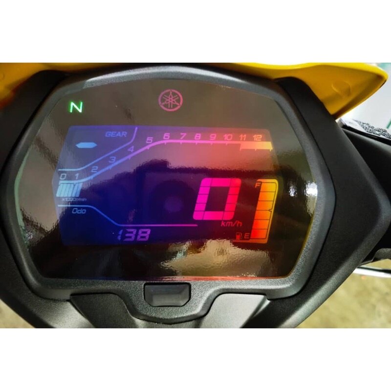 Y16ZR METER COVER FRAME METER CARBON FRAME METER Yamaha Y16 meter cover ...