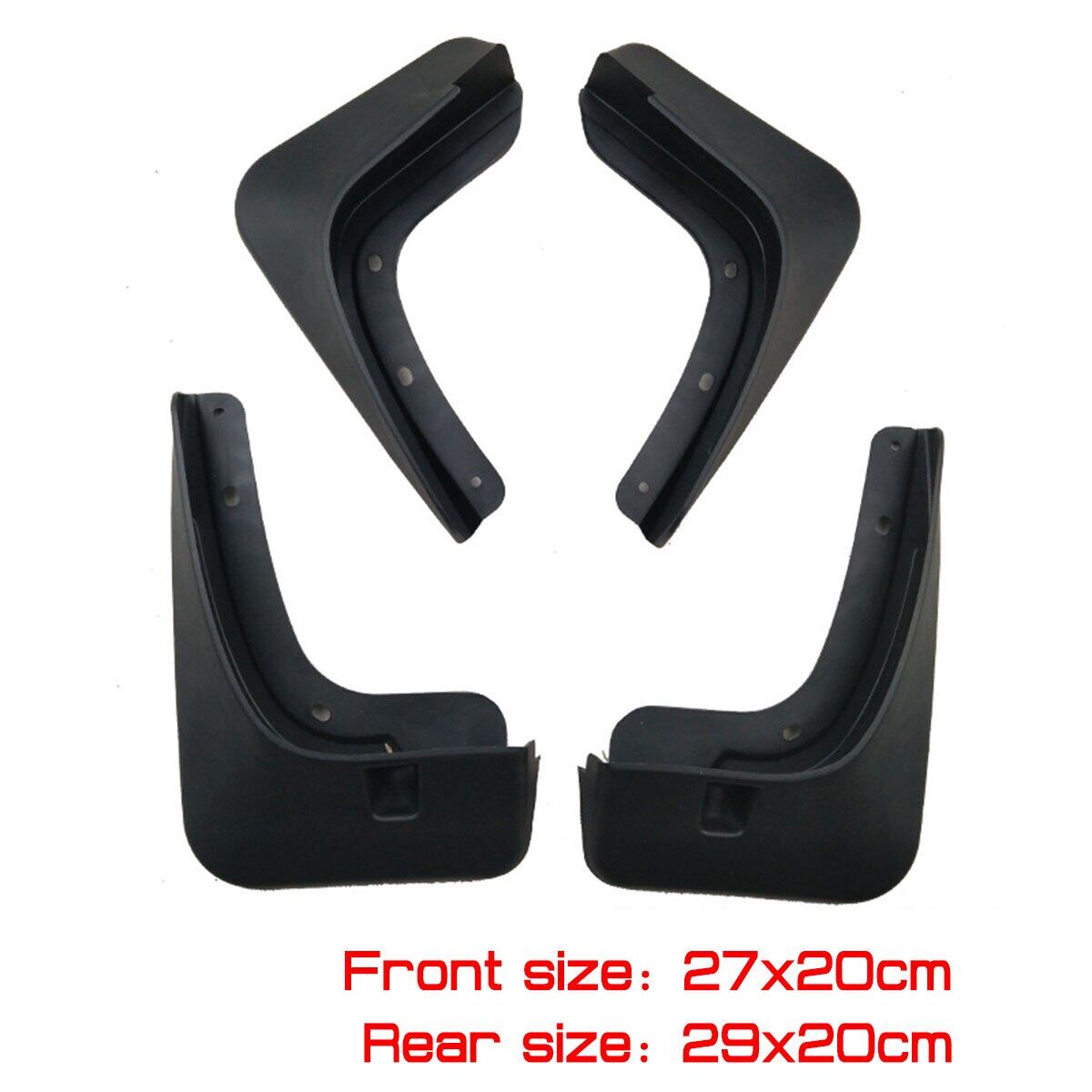 Car Front Rear Car Mudguards Fender Flares Mud Guard Flap Anti Splash ...