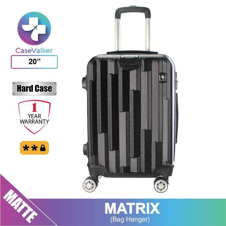 Case Valker Matrix Hard Case ABS 20 Inch Hand Carry Luggage Bag with ...