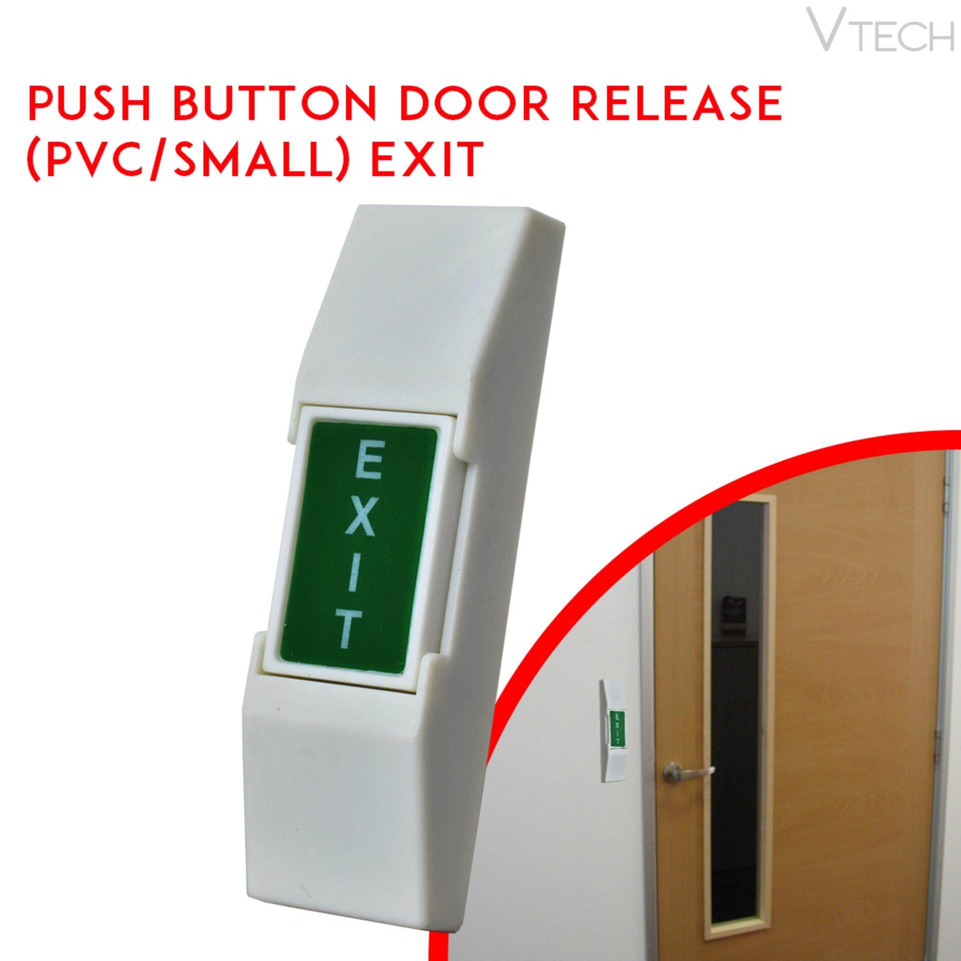 VTECH EXIT PUSH BUTTON FOR ELECTRIC DOOR ACCESS SWITCH WITH NO/NC/COM ...