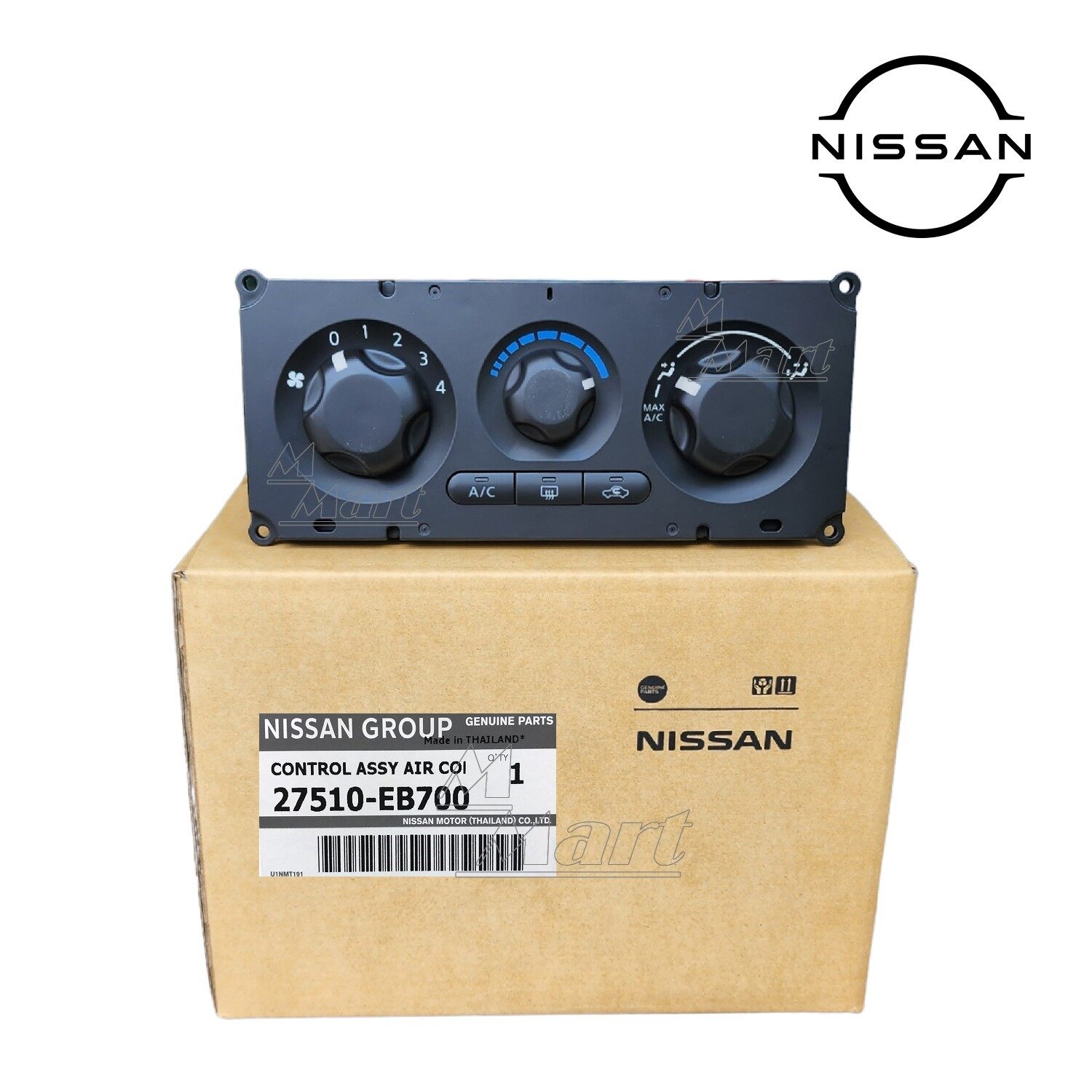 Nissan Navara 2007-2015 (D40) Air Cond Control Panel (27510-EB700) | Lazada