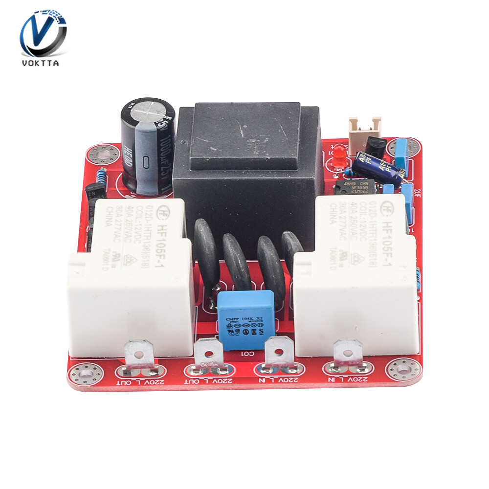 VOKTTA 110V 220V 2000W Power Amplifier Power Delay Soft Start ...