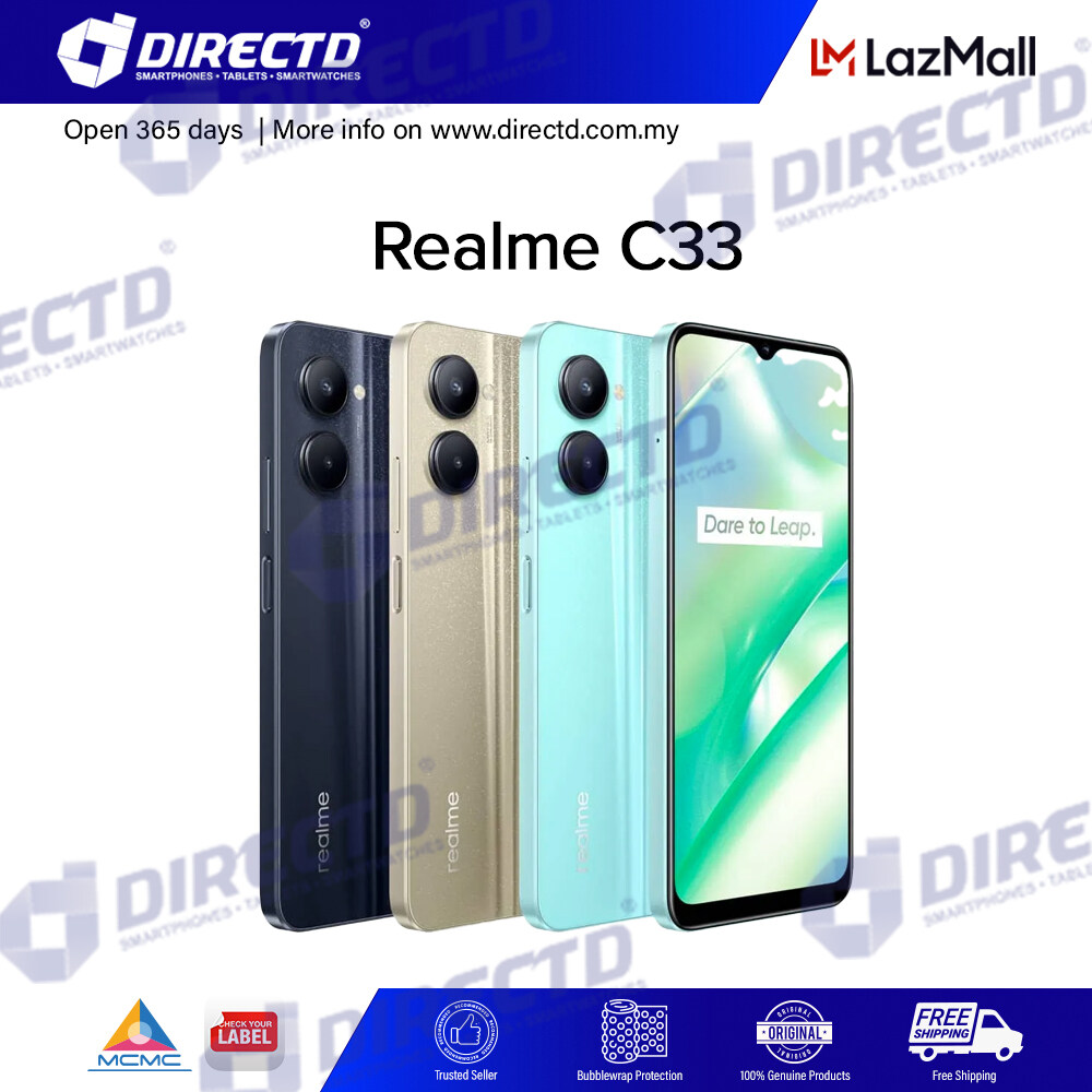 realme C33 Price in Malaysia & Specs - RM549 | TechNave