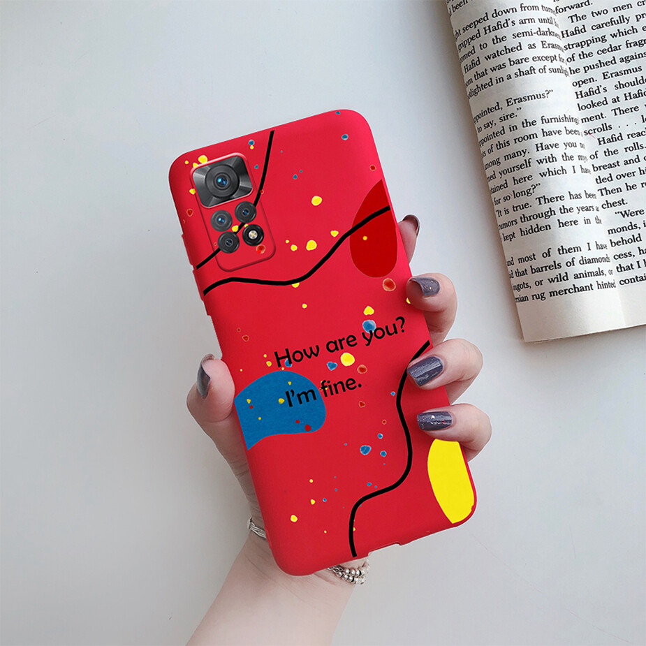 เคสสำหรับ Xiaomi Redmi Note 11 4g Note 11 Pro 4g 5g เคสโทรศัพท์ใหม่