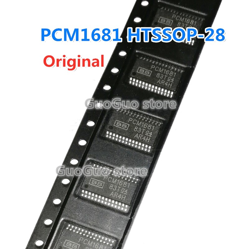 5ชิ้น PCM1681 HTSSOP-28 PCM1681PWPR HTSSOP28เสียงดิจิตอลเป็นอนาล็อกแปลง ...
