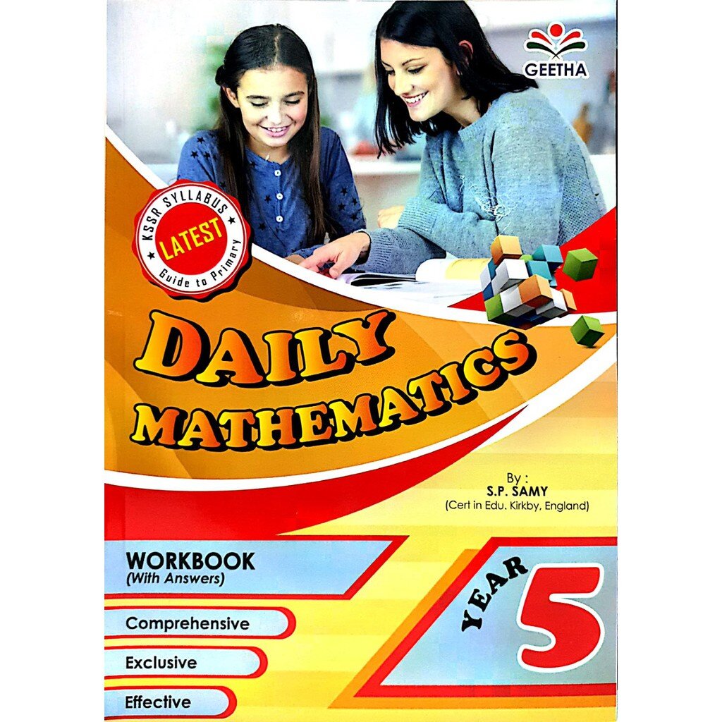 [SB] Daily Mathematics Workbook Year 1 2 3 4 5 6 (Geetha) | Lazada