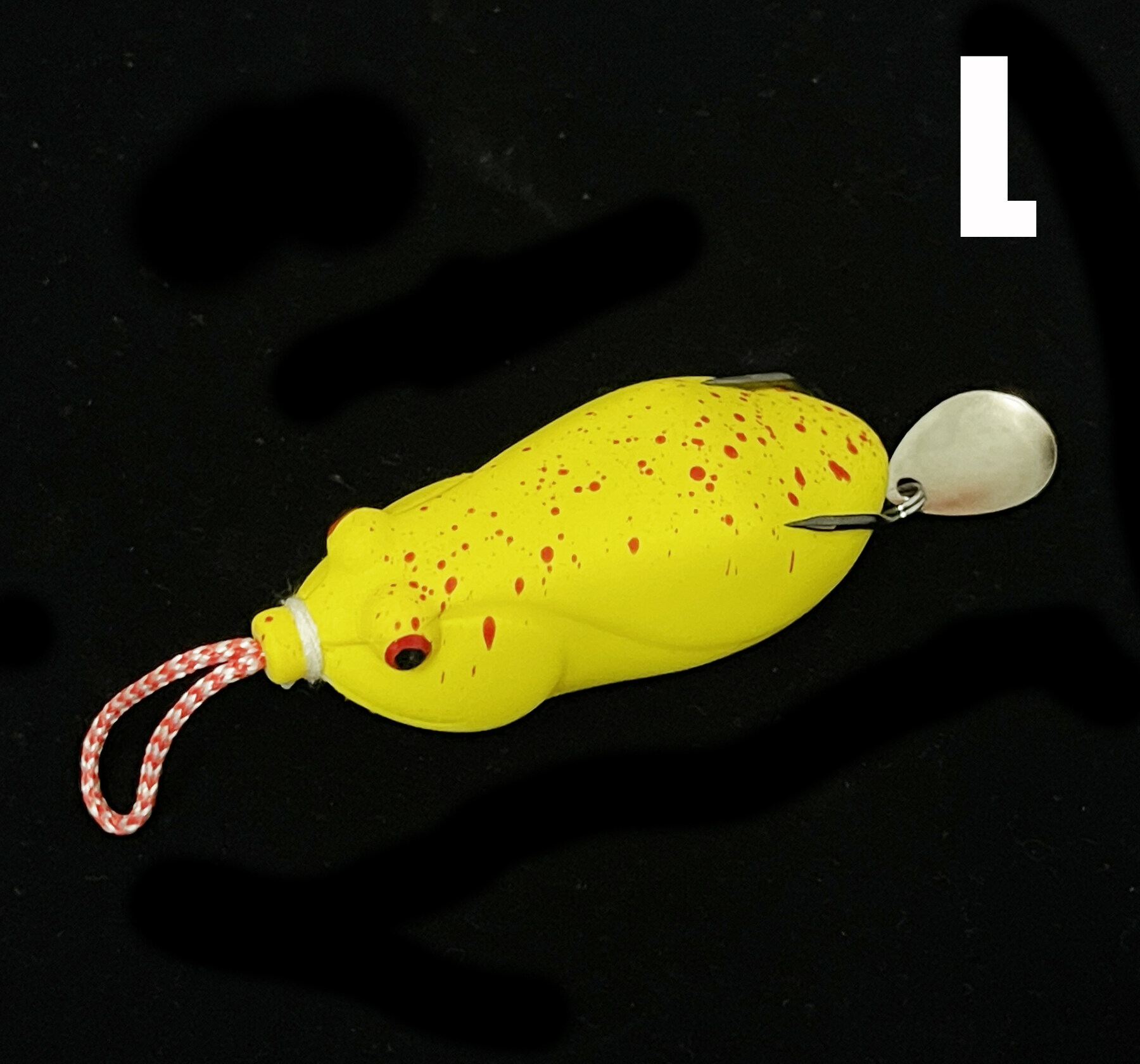 ANH A39 12g 6cm Snakehead Long Custom Made Soft Frog for Haruan Toman ...