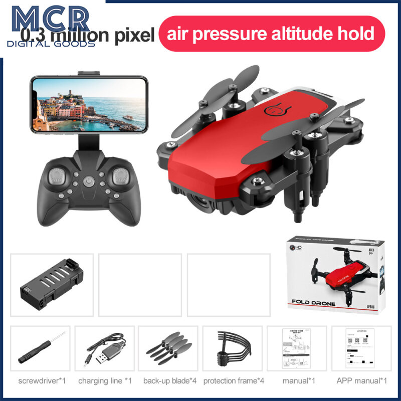 MCR RTF LF606 Mini RC Drones 4K HD Wifi กล้อง FPV แบบพับได้ RC Drones ...