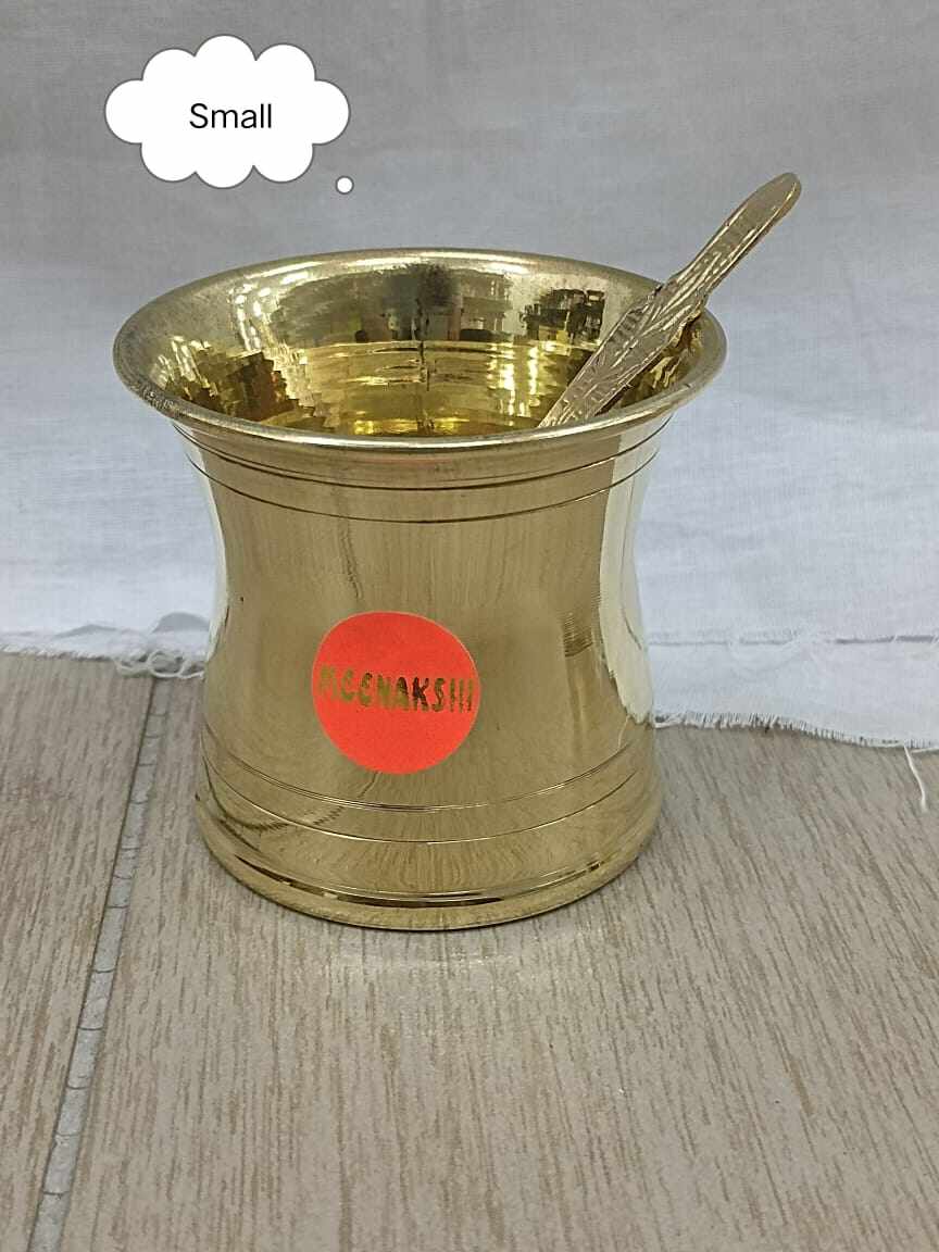 Brass Panchapatra with Pali Set | Lazada