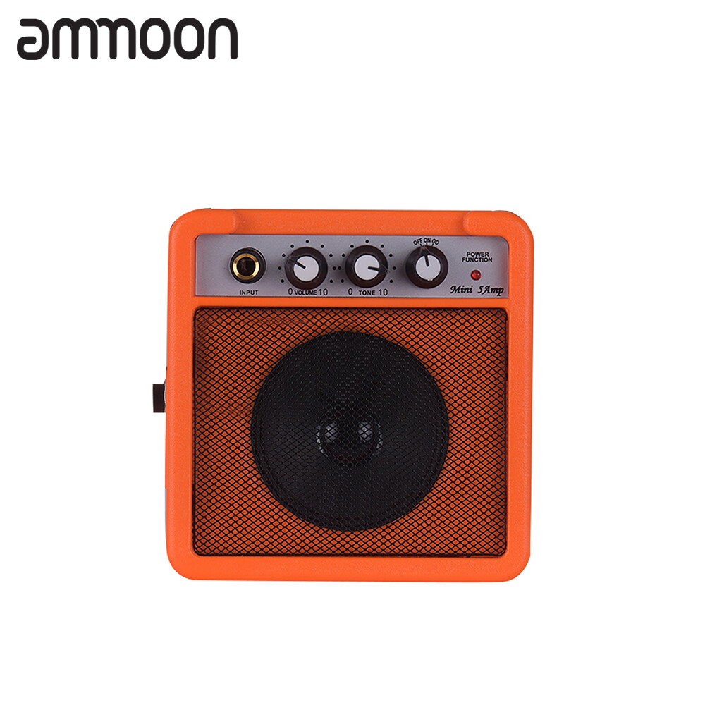 [ammoon]【Ready】5W Mini Guitar Amplifier Amp Speaker Supports Volume ...