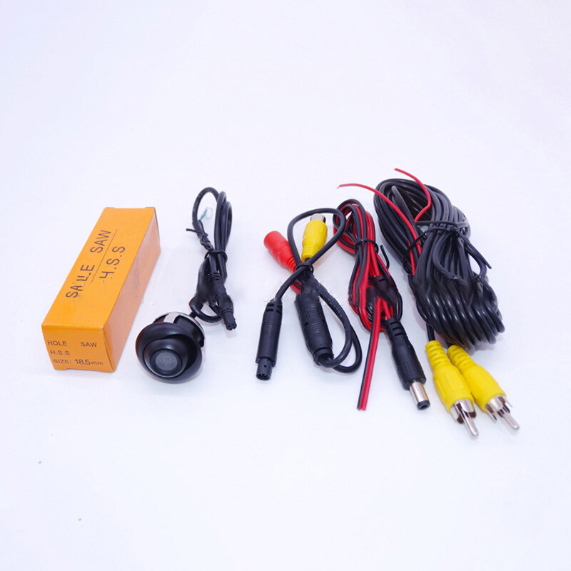 WED Car Rear Front Side View 360° Rotatable CCD Reversing Backup Camera ...