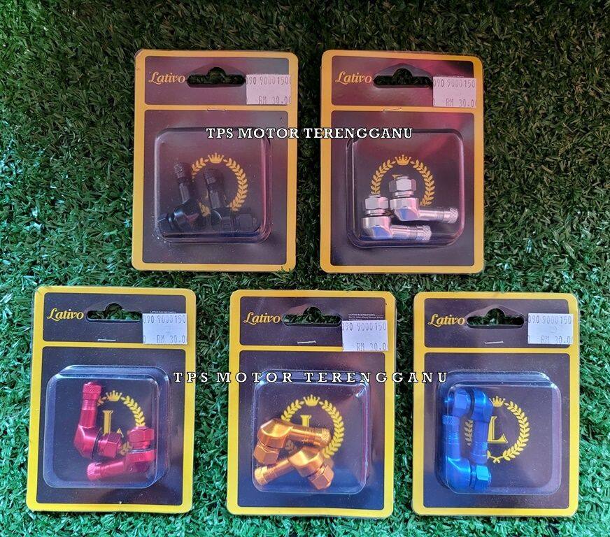 LATIVO TUBELESS TYRE VALVE HEAD SET INJAP TAYAR | Lazada