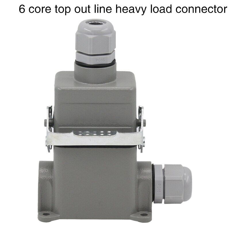Heavy Duty Connector Hdc-He-06 Rectangular Six-Core High Base Aviation ...