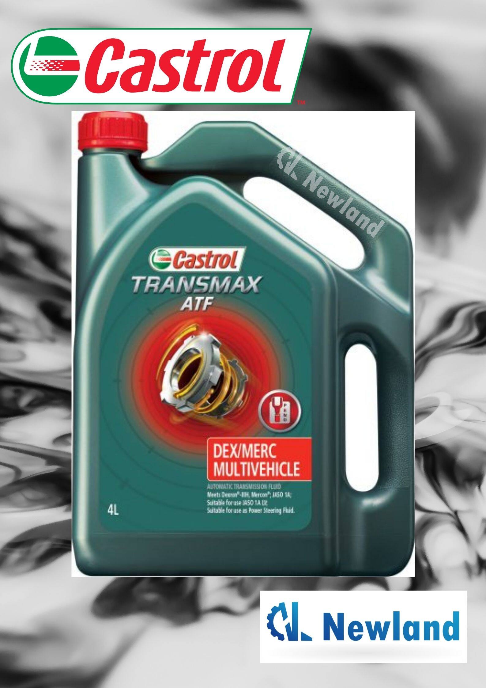 Castrol TRANSMAX ATF DEX/MERC MULTIVEHICLE (4L) | Lazada