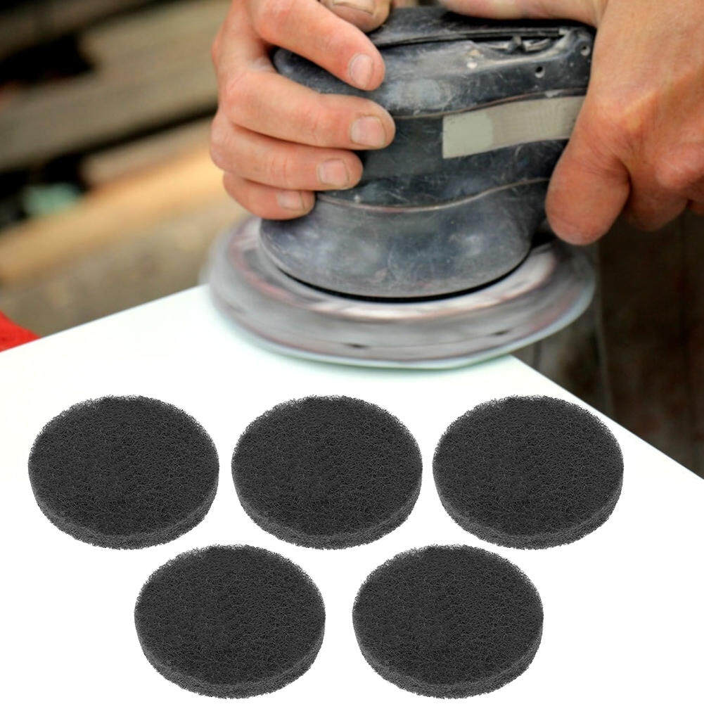 5Pcs 5in 125mm Scouring Pad Self Adhesive Disc Plate Grinding Machine ...