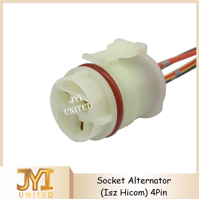 Isuzu Hicom Socket Alternator 4 PIN Socket Connector With Wire | Lazada