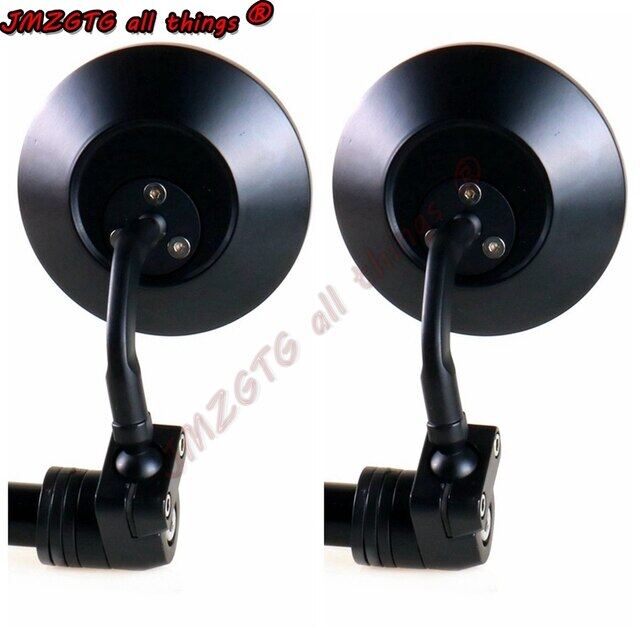 Espejo Retrovisor Retro Para Motocicleta, Manillar De Gran Campo De ...