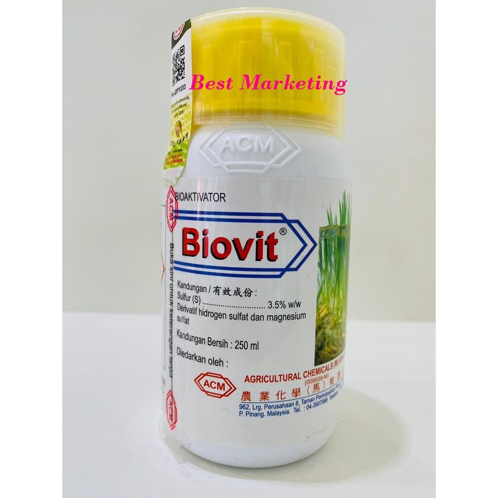 ACM - Biovit bioactivator /Rendaman Benih Padi -250ML | Lazada