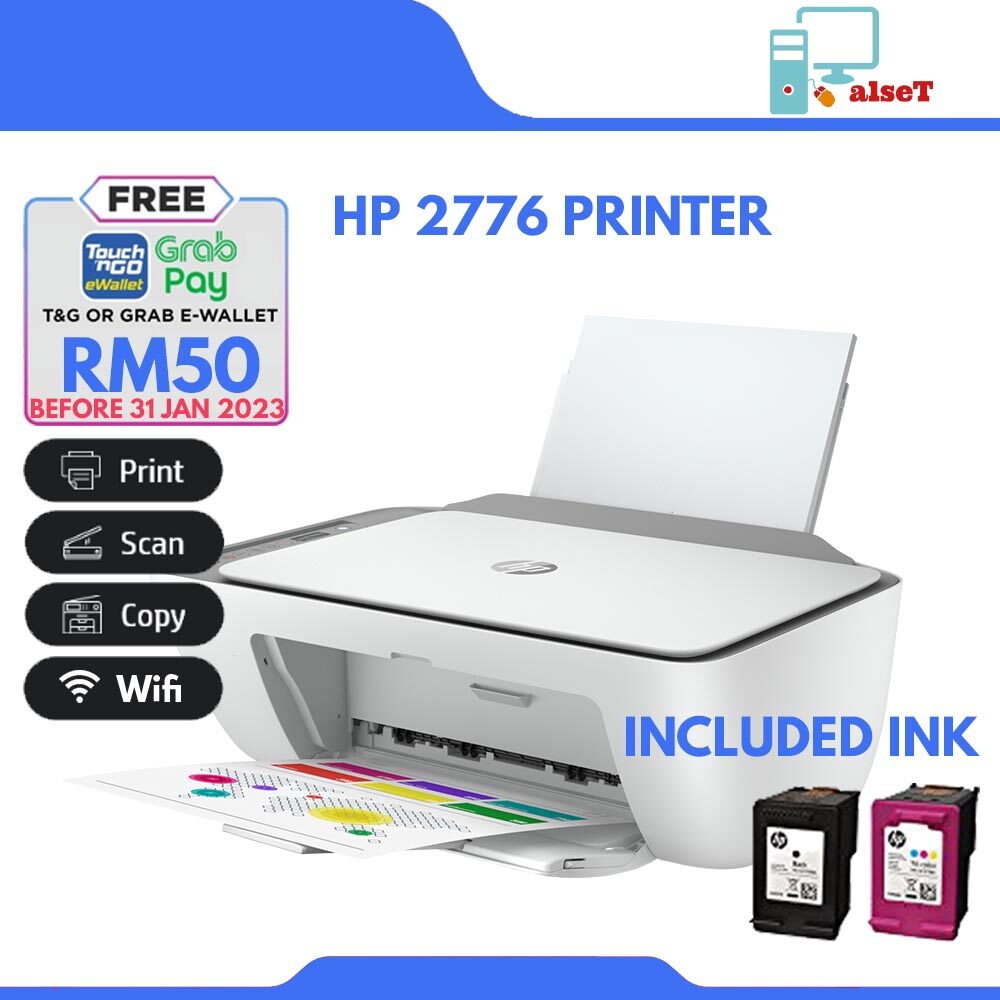 HP DeskJet Ink Advantage 2336 / 2776 / 2776 All-In-One Color Ink ...