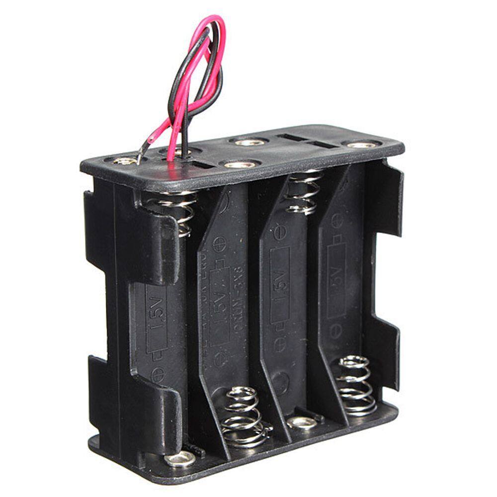 WEHUAN Safety Outdoor Tool 12 Volt 12 V With Wire Lead 8 AA Batteries ...