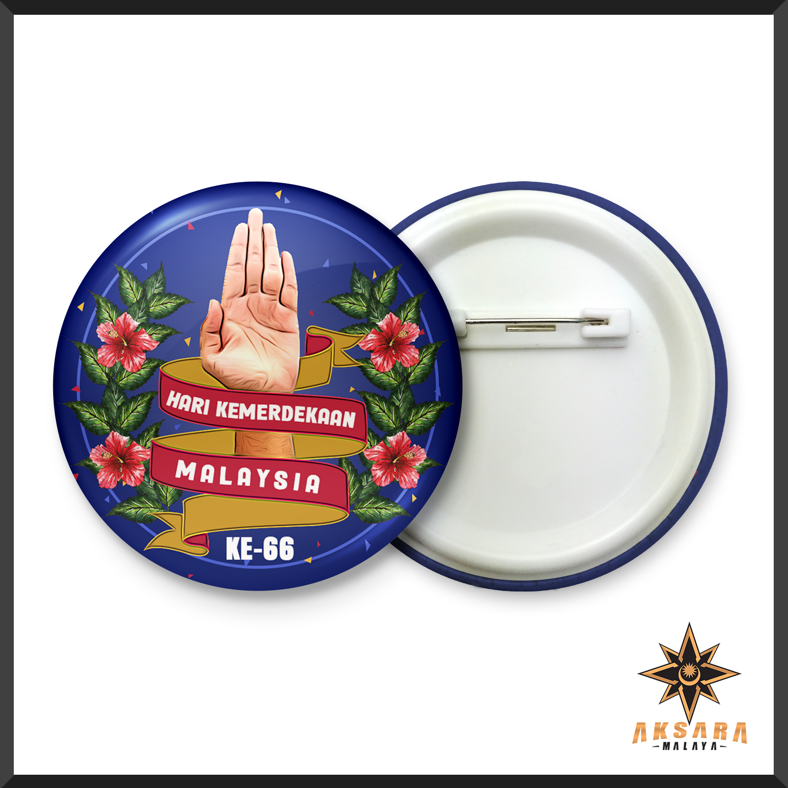 Button Badge Merdeka & Hari Malaysia 2023 - Madani | Lazada