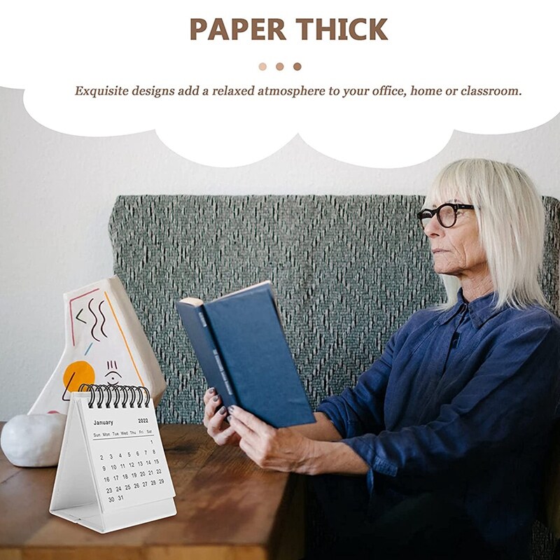 2022 Desktop Calendar Stand Up Calendars Schedule 2022 Desk Calendar ...