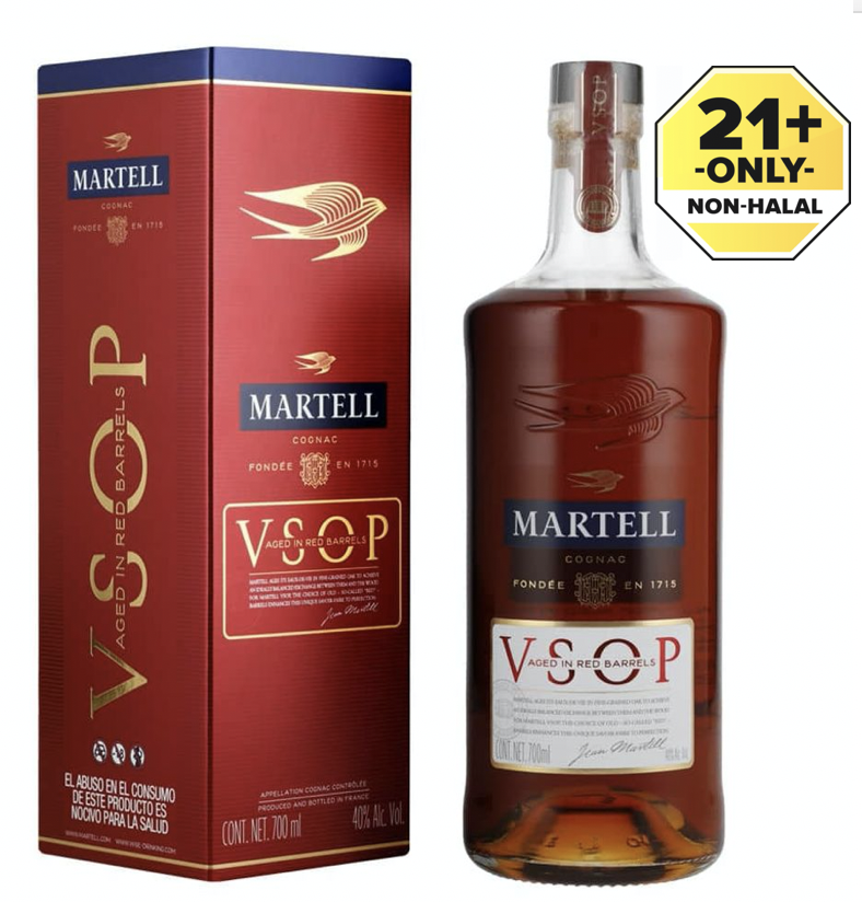 Martell VSOP Red Barrel Cognac 40% 70cl | Lazada