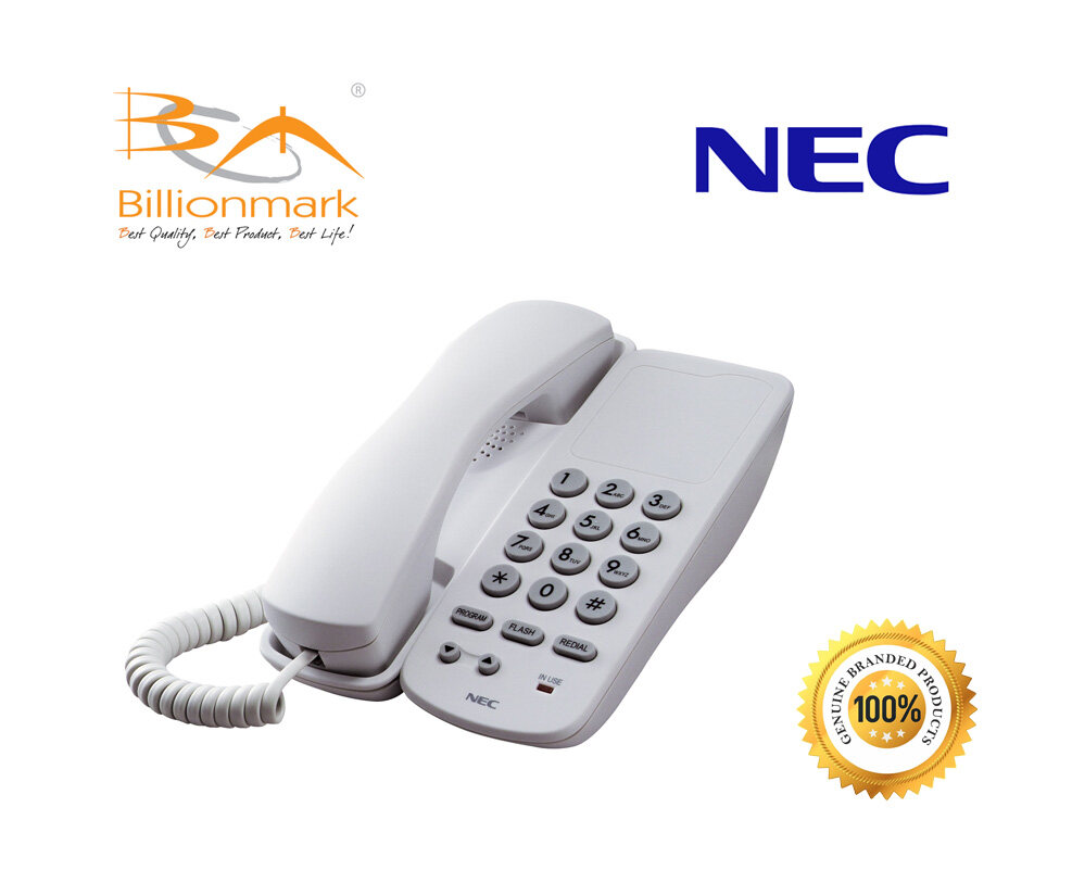 NEC AT-40 Basic Single Line Phone Office or Home Telephone AT40 | Billionmark | Lazada