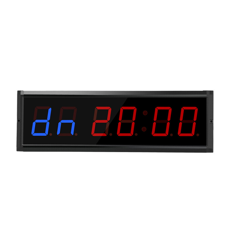 3 inch LED Programmable Large Interval Gym Clock Timer Countdown Clock ...