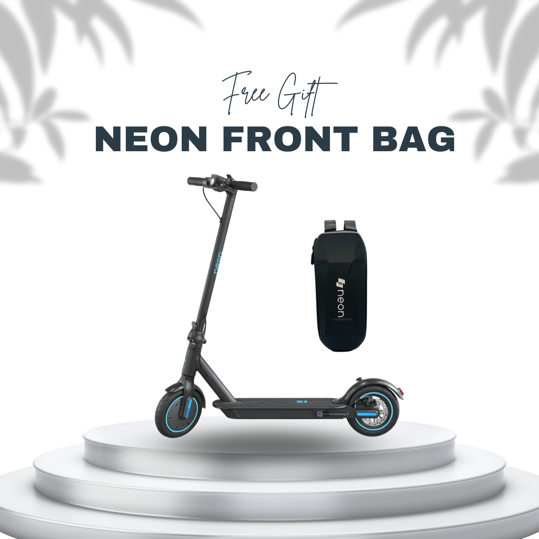 NEON X1 Premium Electric Scooter (30km/h, 350W, 25km Range) Free Gift ...