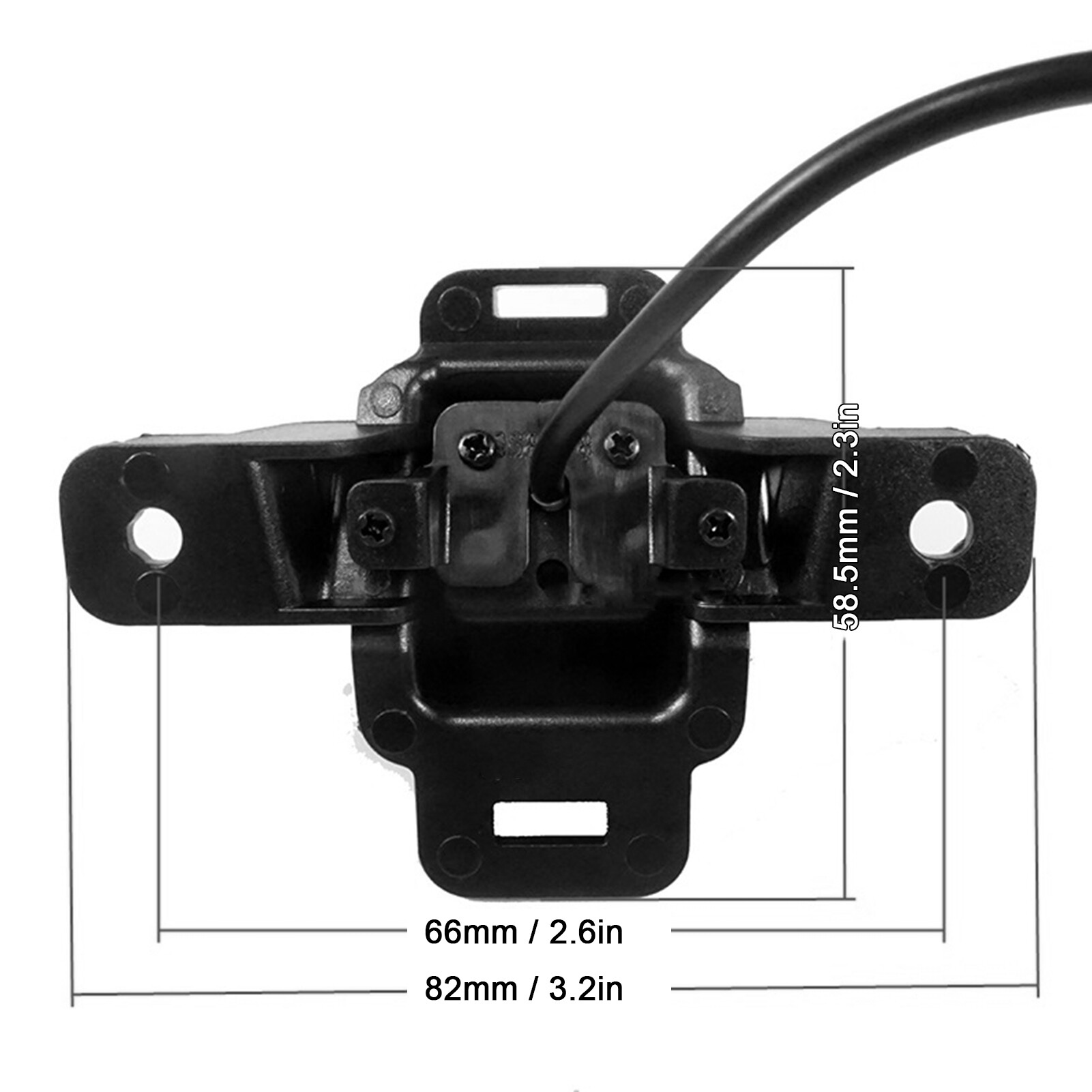 CCD Front Grill Camera 180 ° การมองเห็นได้ในเวลากลางคืนกันน้ำมุมกว้าง ...