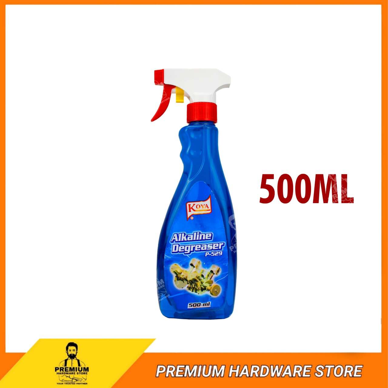 KOYA ALKALINE DEGREASER P-529 500ML Engine Cleaner Car and Motorcycle ...
