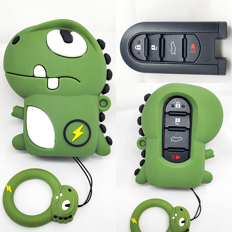 Perodua Cartoon Dragon Car Key Cover Case For Toyota Rush 2018 to 2022 ...