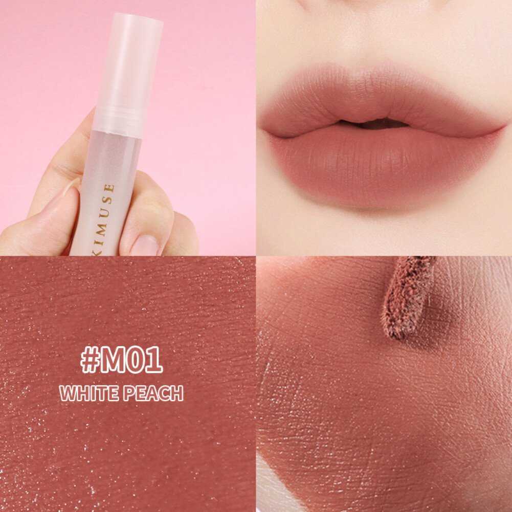KIMUSE Liquid Lipstick Soft Matte Weightless Lip Cream Moisturising ...