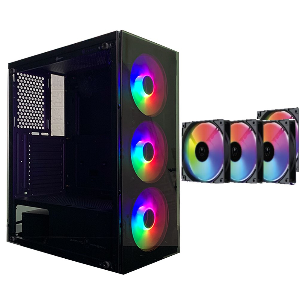 Gaming Freak ANDROMEDA X - ATX Premium RGB FAN Chassis ARGB Case ...