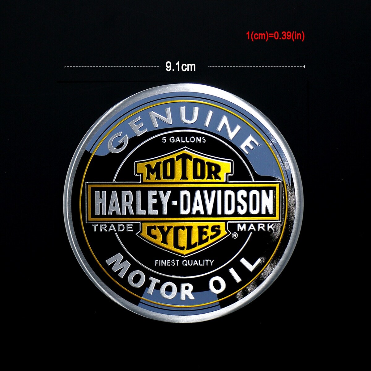 Harley Motor Oil Emblems Genuine Retro Style Motorcycle Stickers Harley ...