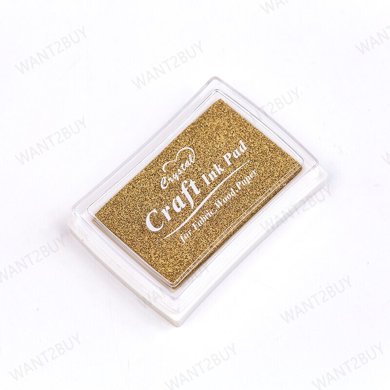 Standard Colourful Single Colour Stamp Pad Ink Pad Fingerprint Art ...