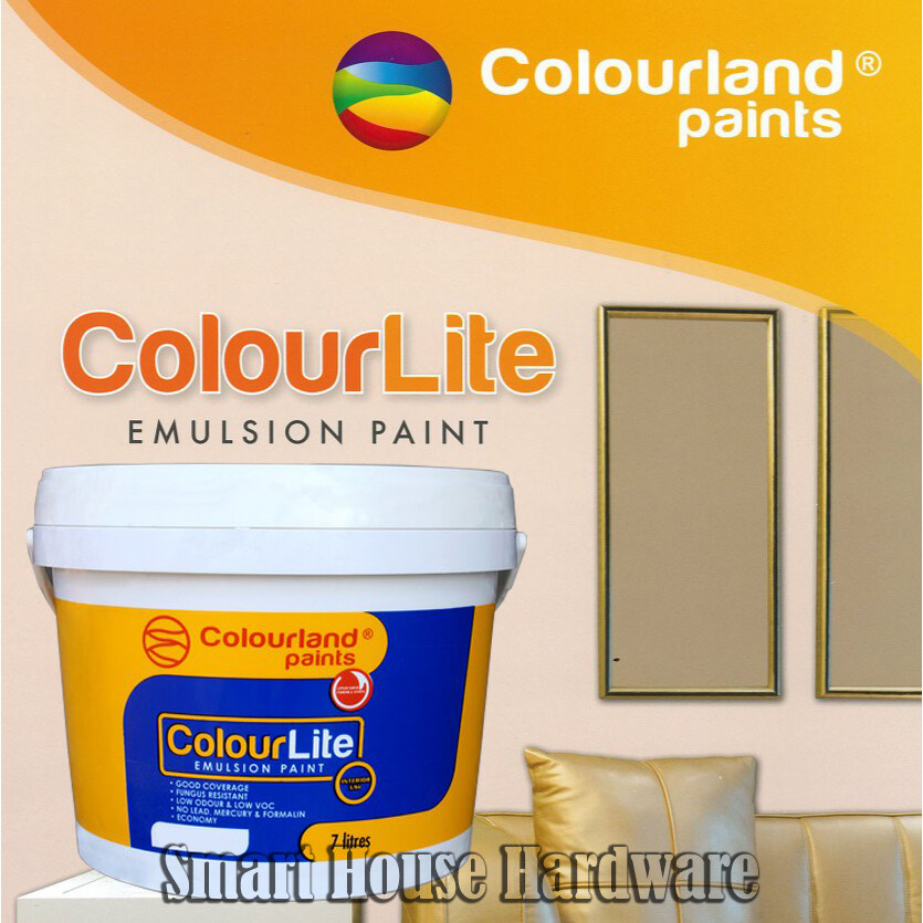 7L Colourland Paint Interior ColourLite Emulsion Paint | Lazada