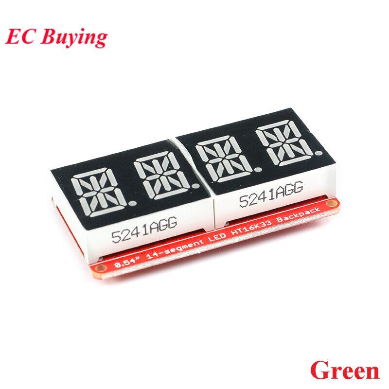 HT16K33 0.54 Inch 0.54‘’ 4 Bit Meter Digital Tube Module LED Display ...