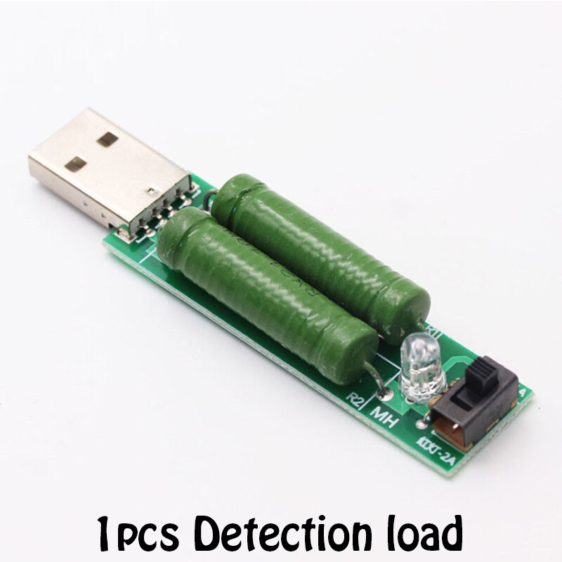 2A/1A discharge aging resistor USB power adapter USB charging current ...