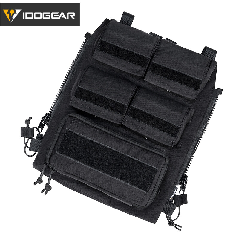 IDOGEAR Tactical Backpack Zip on Panel Tactical Pouch Military Backpack ...