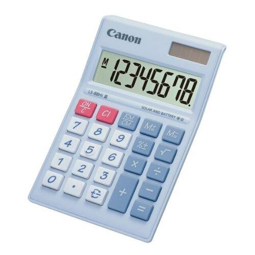 CANON LS-88Hi III DESKTOP (8 Digits) Calculator Original (1 year ...