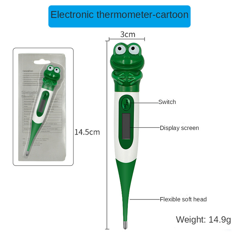 Electronic LCD Digital Temperature Measurement Portable Veterinary ...