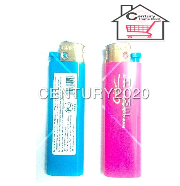 CRICKET Lighter Colourful Design Disposable Normal Flame Lighter 1pcs ...